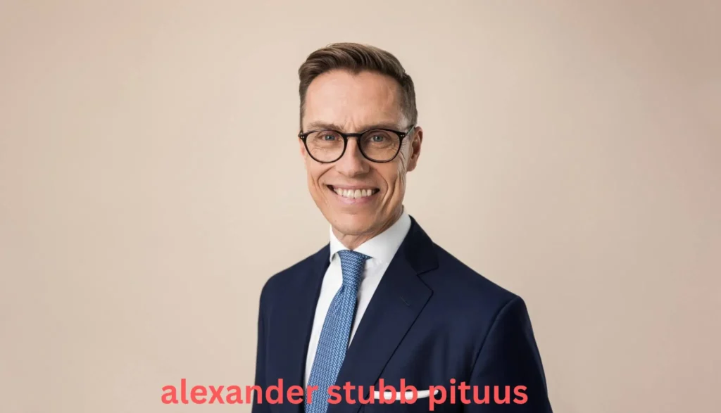 Alexander Stubb pituus paljastettu – näin paljon presidentti mittaa